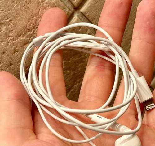 Наушники apple earpods lightning original