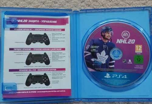 Диск NHL20 на ps4