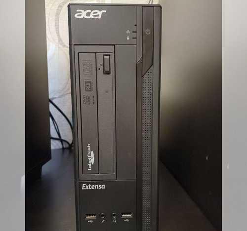 Компактный офисный компьютер Acer Extensa X2610G