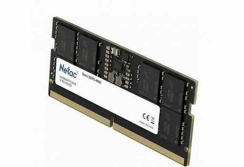 Память оперативная DDR5 8Gb SO-dimm Netac Basic 48