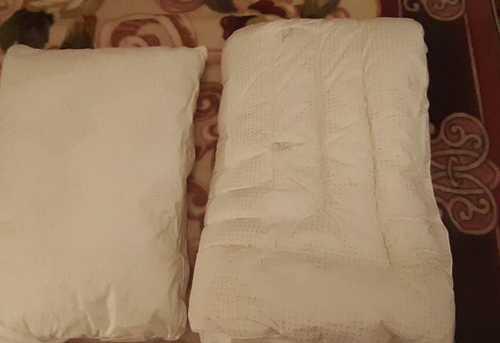 Детское одеяло и подушка плюс постельное белье