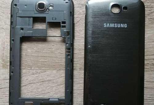 Корпус (рамка+крышка) для Samsung Note 2, N7100