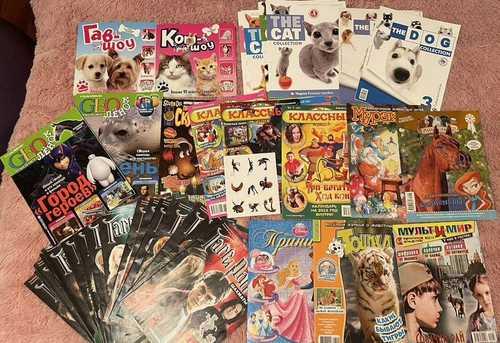 Журналы детские разные