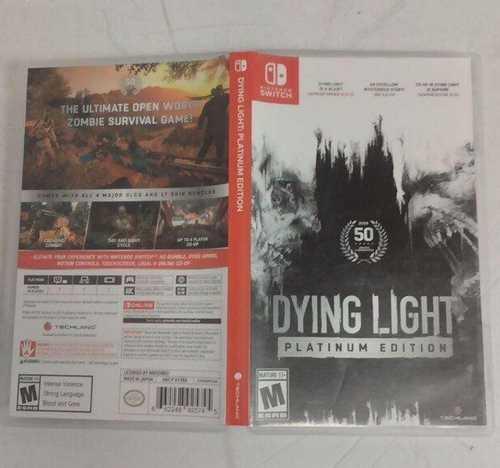 Диск Nintendo Dying Light (Рассрочка / К2)