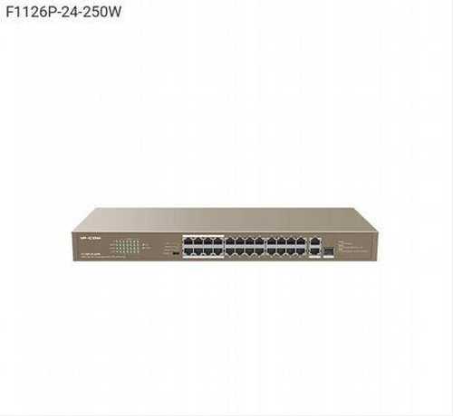 Коммутатор tenda IP-COM F1126P-24-250W 24-PoE Неуп