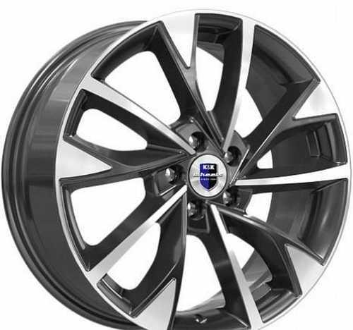 Диски K&K Роквуд 7x17 5*114.3 ET40 DIA66.1 Алмаз черный Литой