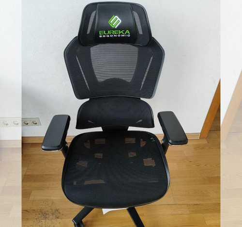 Продам кресло для компьютера Eureka typhon, зел. Б