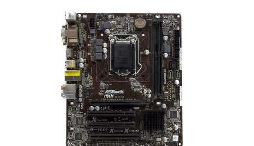 Материнская плата ASRock H81M LGA1150