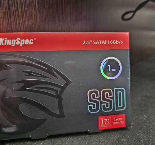 Ssd kingspec 1tb новый