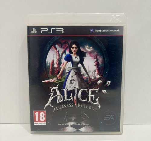 Alice madness returns ps3