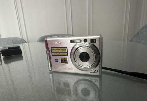 Компактный фотоаппарат sony cyber shot DSC W80