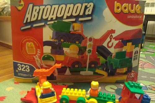 Детский конструктор Bauer Автодорога большой Lego