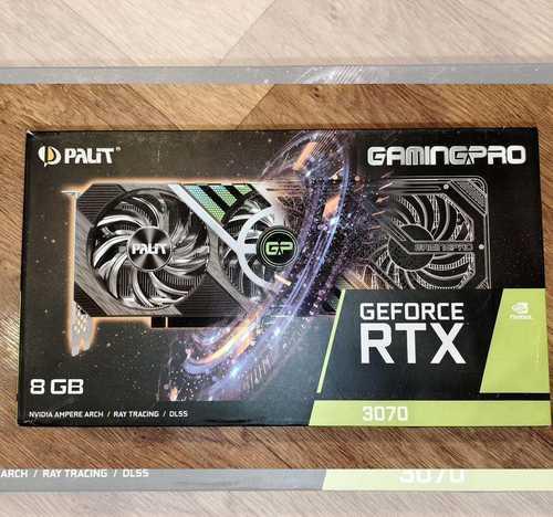 Видеокарта palit RTX 3070 gaming PRO