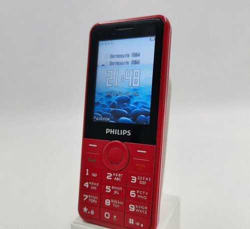 Мобильный телефон Philips Xenium E168, 30.72 мб, к