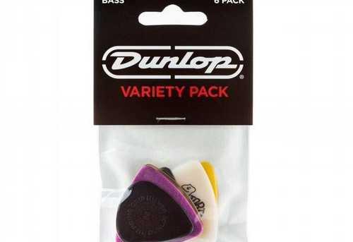 Набор медиаторов для бас-гитары 6шт, Dunlop PVP117