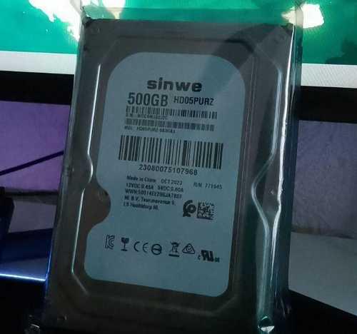 Новый жесткий диск 500 GB