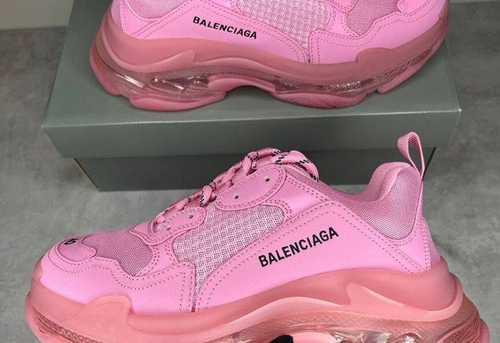 Кроссовки Balenciaga розовые