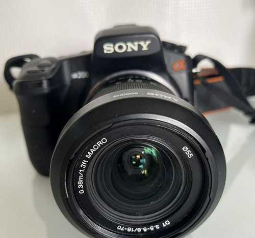 Зеркальный фотоаппарат sony a200