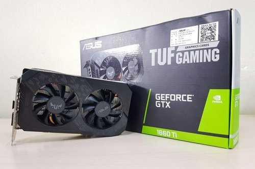 Видеокарта asus TUF Gaming EVO GTX 1660 Ti 6Gb