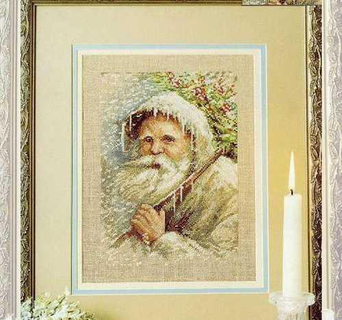 Схема для вышивания Leisure Arts Grandfather Frost