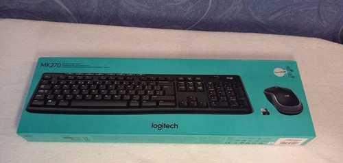 Комплект (клавиатура+мышь) Logitech MK270