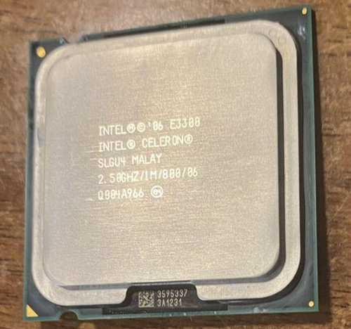 Intel celeron e3300