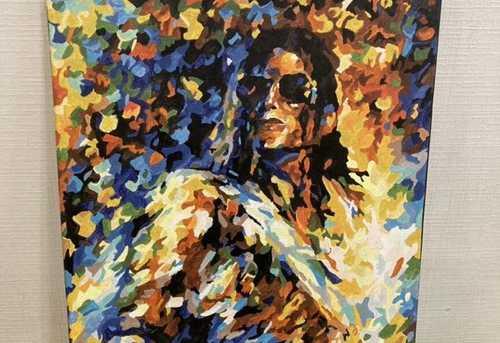 Картина Майкл Джексон холст, масло