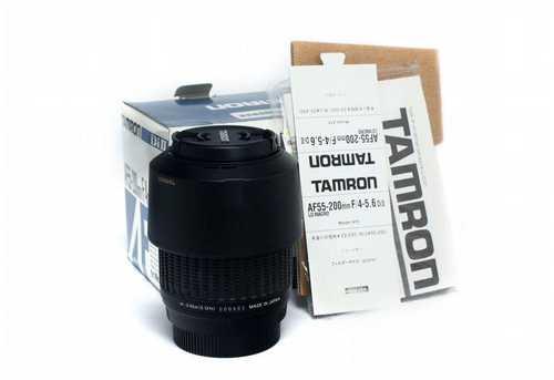 Tamron AF 55-200mm f4-5.6 байонет Nikon