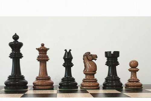 Шахматы Индия Стаунтон репродукция 1901 BBC Англия
