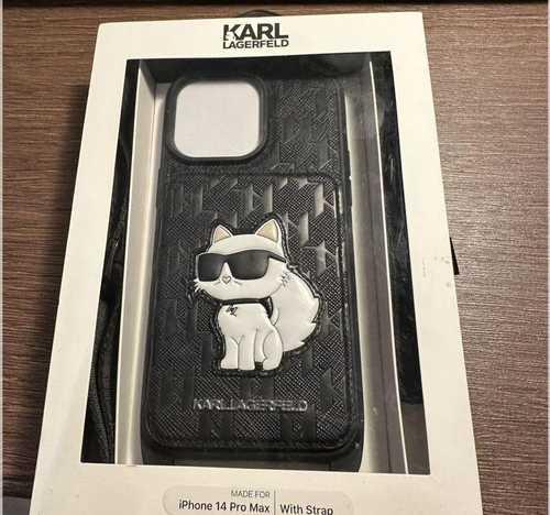 Чехол на iPhone 14 pro max karl lagerfeld