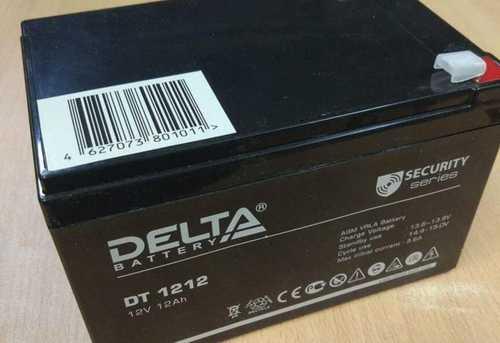 Аккумулятор delta security series