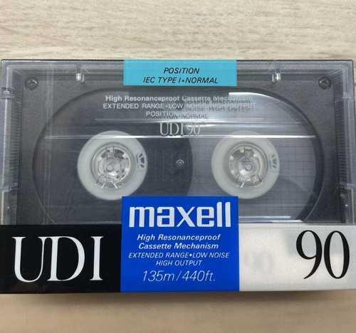 Аудиокассета maxell UDI 90 мин