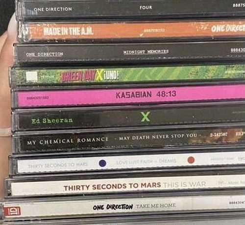 Cd диски one direction, 30 seconds to mars