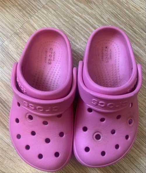 Crocs c 10 (27 р-р) сабо для девочки