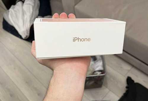 Коробка от iPhone 7 (розовое золото)
