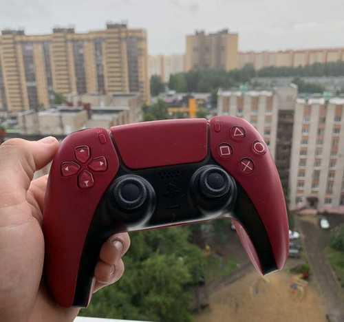 Джойстик ps4,ps5 красный