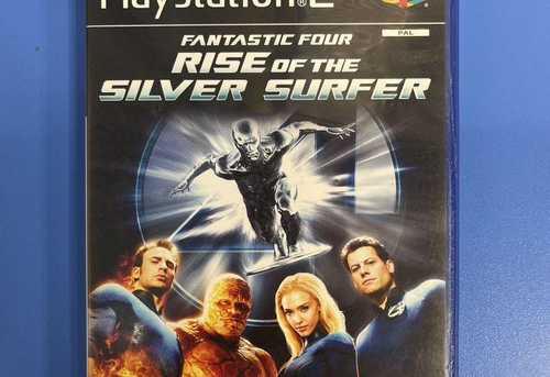 Fantastic Four: Rise Of The Silver Surfer PS2 б/у