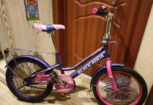 Велосипед детский Black Aqua Lady 18'