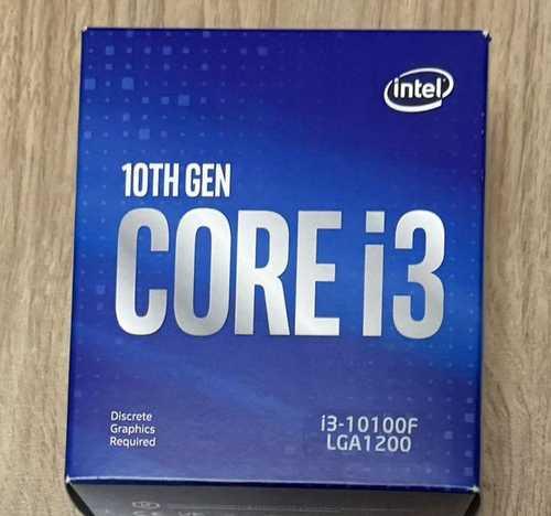 Intel core i3 10100f