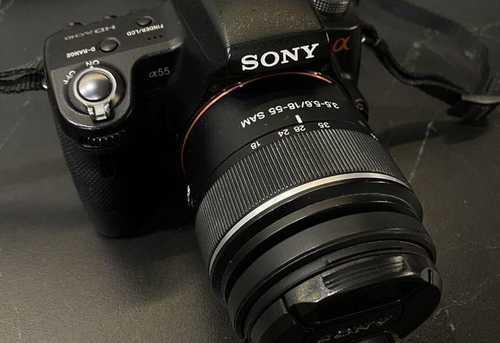 Зеркальный фотоаппарат sony a55