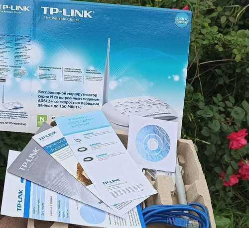 Wifi роутер adsl модем TP-Link TD-W8951ND