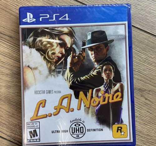 L. A. Noire ps4 новый (язык не известен)