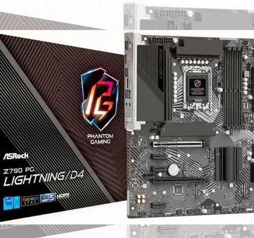 Материнская плата ASRock z790 lighting d4 1700