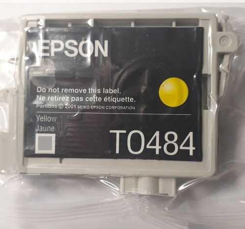 Картридж Т 0484 для струйного принтера Epson. Ориг