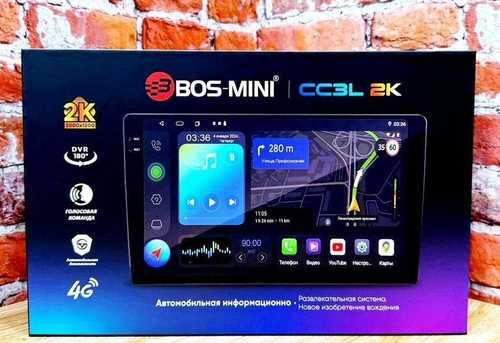 Android магнитола 6+128 BOS-mini CC3L 2K 4G+sim
