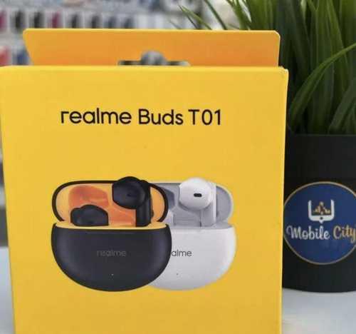 Наушники True Wireless realme Buds T01