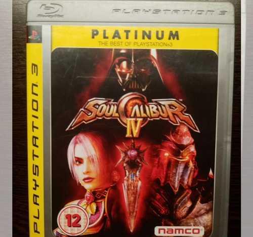 Игра для playstation ps3 "soulcalibur 4"