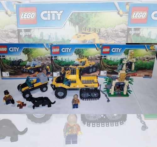 Конструктор lego City 60159 Исследование джунглей