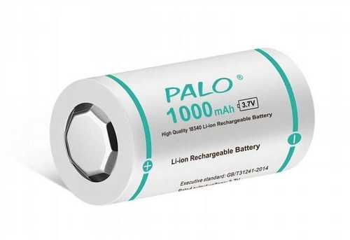Аккумулятор palo Li-Ion ICR 18350/18340 (17x34мм)