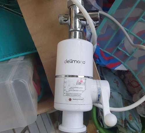 Проточный водонагреватель delimano